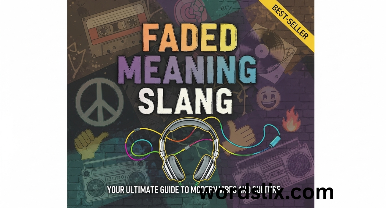 Faded Meaning Slang: Your Ultimate Guide to Modern Vibes