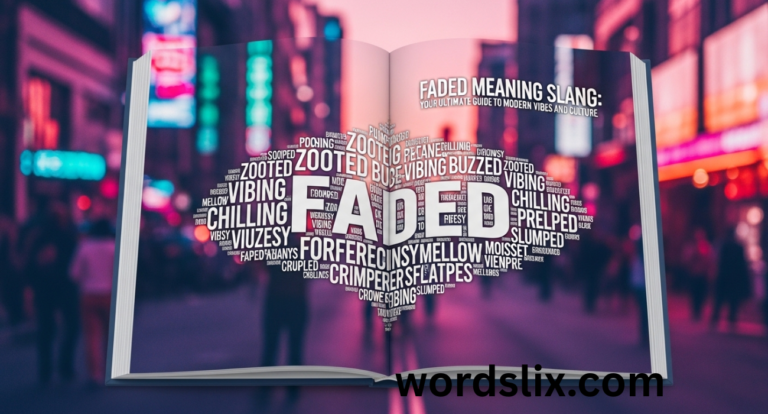 Faded Meaning Slang: Your Ultimate Guide to Modern Vibes